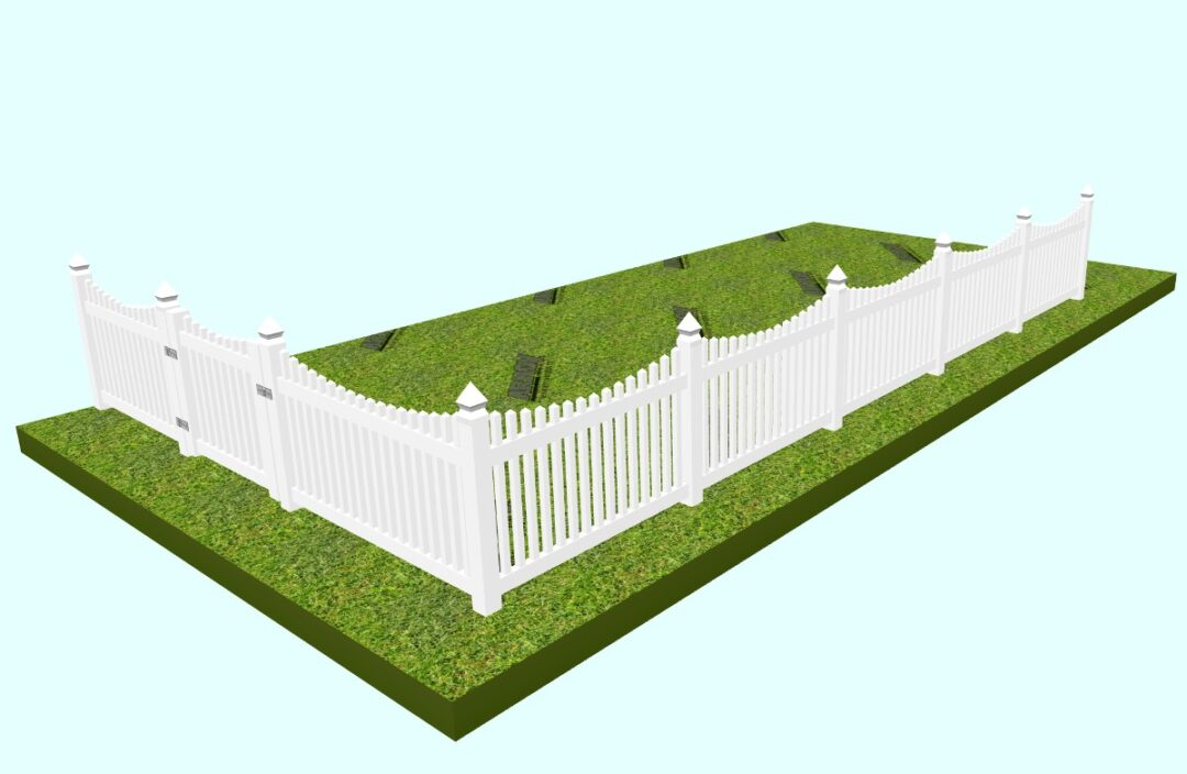 Få prisoverslag på vedlikeholdsfritt vinylgjerde m/3D tegninger ...